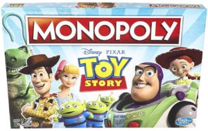 monopoly toy story board game family and kids ages 8+, brown/a