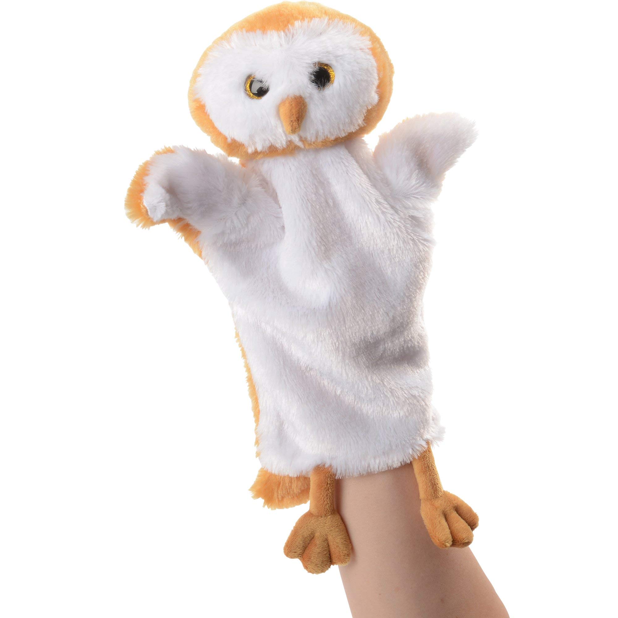 Constructive Playthings Owl Babies Story Telling Puppets with Branch and Board Book