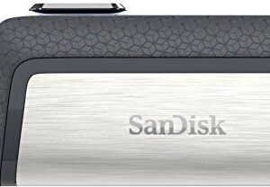 SanDisk Ultra (Two Pack) Dual Drive USB Type-C (SDDDC2-064G-G46) with Everything But Stromboli (TM) Lanyard