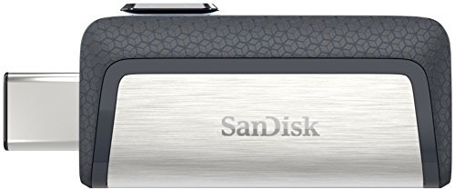 SanDisk Ultra (Two Pack) Dual Drive USB Type-C (SDDDC2-064G-G46) with Everything But Stromboli (TM) Lanyard