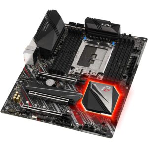 ASROCK Socket TR4 AMD X399, with Chips ATX Gaming Motherboard X399 Phantom Gaming 6