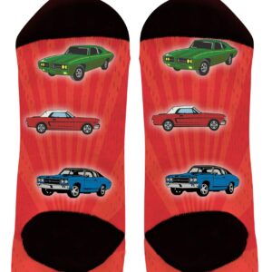 Classic Car Lover Gifts for Men and Women Classics Sock Car Novelty Gifts 1-Pair Novelty Crew Socks