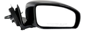 kool vue mirror compatible with 2006-2010 infiniti m35 and m45 passenger side with heated, manual folding