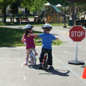 Enjoyist 2-Pack Stop Sign Street Slow Warning Reflective Signs 12"x 12" 40 Mil Rust Free Aluminum Sign, UV Protected and Weatherproof