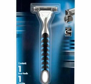 sensor excel dual blades 1 razor handle + 1 cartridge comfort blades in 1 set