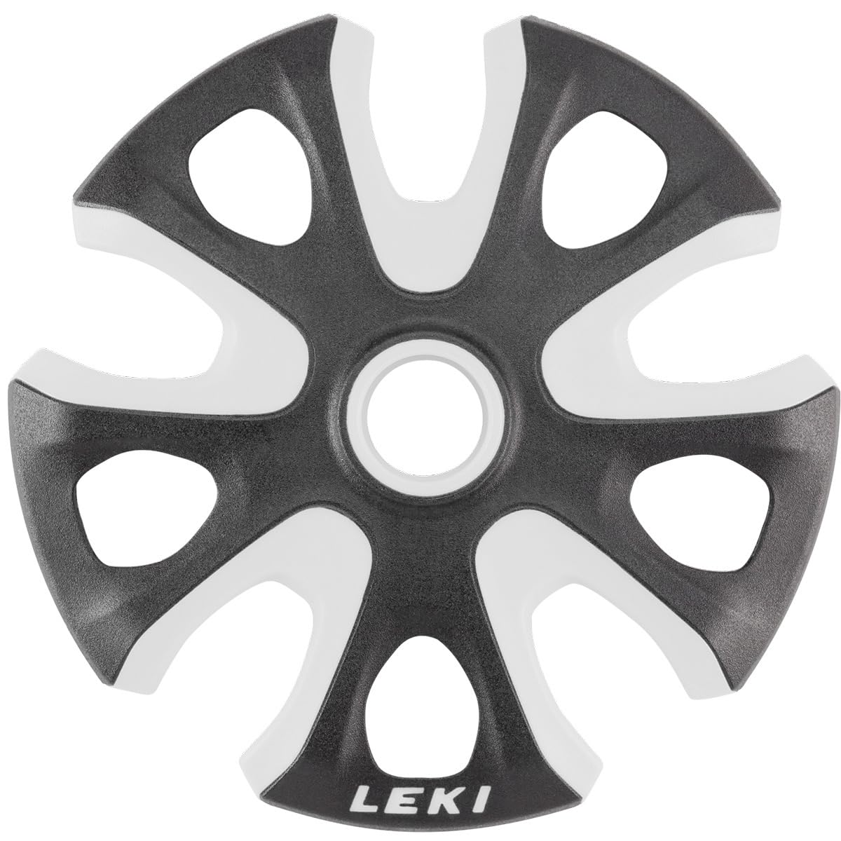 LEKI Big Mountain Baskets Pair - Black/White