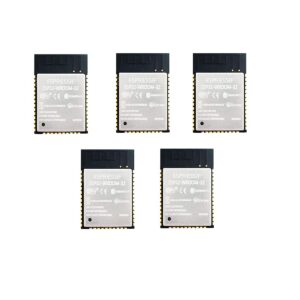 esp-wroom-32 espressif module 2.4 ghz dual core wlan esp-32 bluetooth and wifi low power module 4m flash x 5 pcs