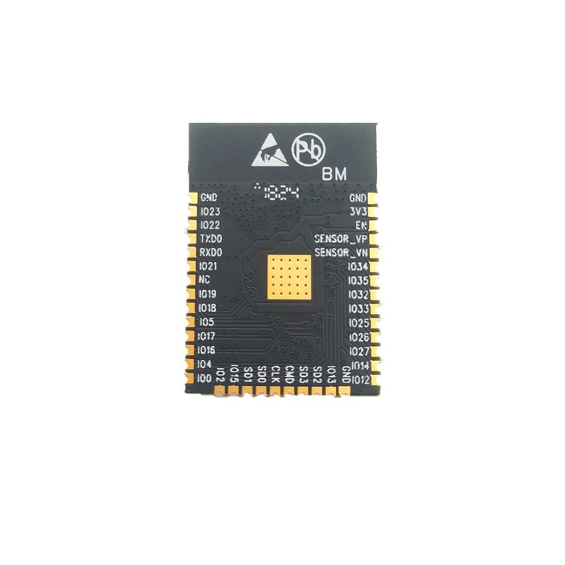 ESP-WROOM-32 Espressif Module 2.4 GHz Dual Core WLAN ESP-32 Bluetooth and WiFi Low Power Module 4M Flash X 5 PCS