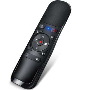 presentation clicker air mouse function wireless presenter usb powerpoint clicker, rf 2.4 ghz presentation remote control clicker for powerpoint presentations support mac, laptop, computer 11