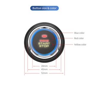 EASYGUARD EC003-NS PKE car Alarm Proximity Entry Push Start Button Remote Engine Start Shock Alarm Warning DC12V