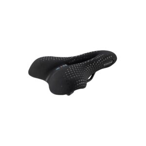 selle san marco unisex – adults bioactive trekking open fit gel saddles, black suede, s