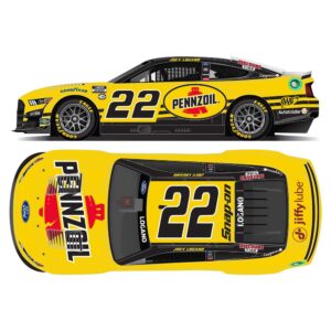 lionel racing joey logano 2023 pennzoil diecast car 1:64 scale