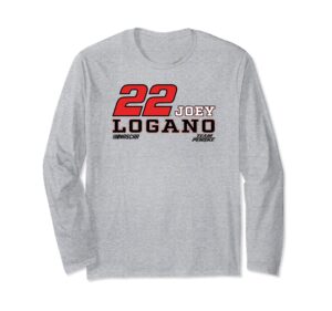 nascar - joey logano - driver long sleeve t-shirt