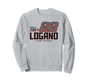 nascar - joey logano - carbon fiber sweatshirt