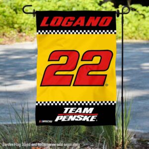 Joey Logano Double Sided Garden Banner Flag