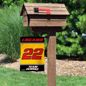 Joey Logano Double Sided Garden Banner Flag