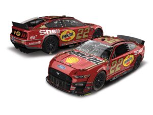 lionel racing j logano 1/64 ht shell pennzoil darlington win 22 mustang