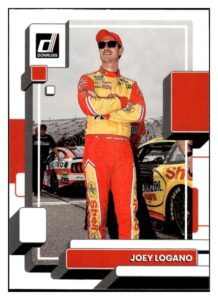 joey logano 2023 donruss #44 nm+-mt+ nascar racing