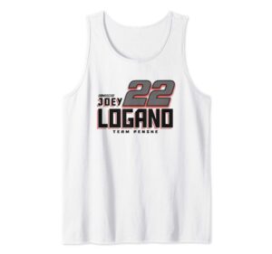 nascar - joey logano - carbon fiber tank top