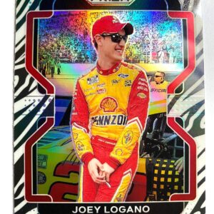 2022 Panini Prizm Racing Zebra Prizms #51 Joey Logano