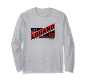 nascar - joey logano - oil can long sleeve t-shirt