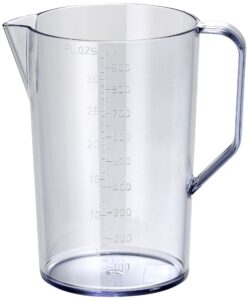 bamix 1000ml graduated bpa-free blending pitcher with handle jug – practical and durable container – perfect accessory to immersion blenders – freezer, microwave, and dishwasher safe