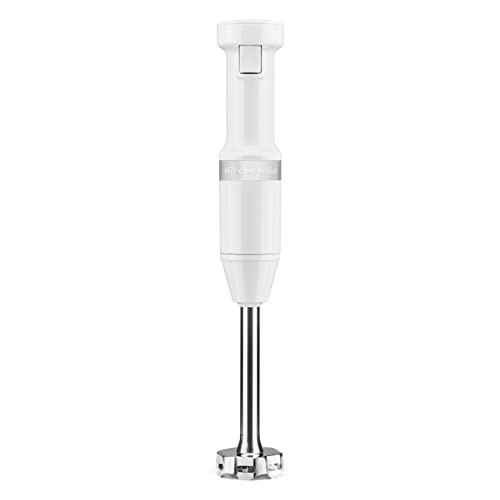 KitchenAid Variable Speed Corded Hand Blender - KHBV53, White