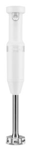 kitchenaid cordless variable speed hand blender - khbbv53, white