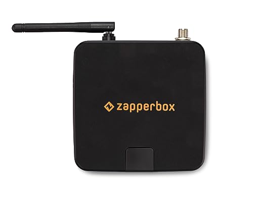 ZapperBox M1 ATSC 3.0 OTA Tuner & DVR with 4K, HDR, and Channel Guide (Single Tuner)