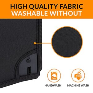 BANGCHEER - Dust Cover for Xbox Series X, Elastic Console Cover, Washable and Reusable Xbox Series X Dust Cover, Waterproof Xbox Series X Case, 6.5 x 11.8 x 6.5 Inches, Black