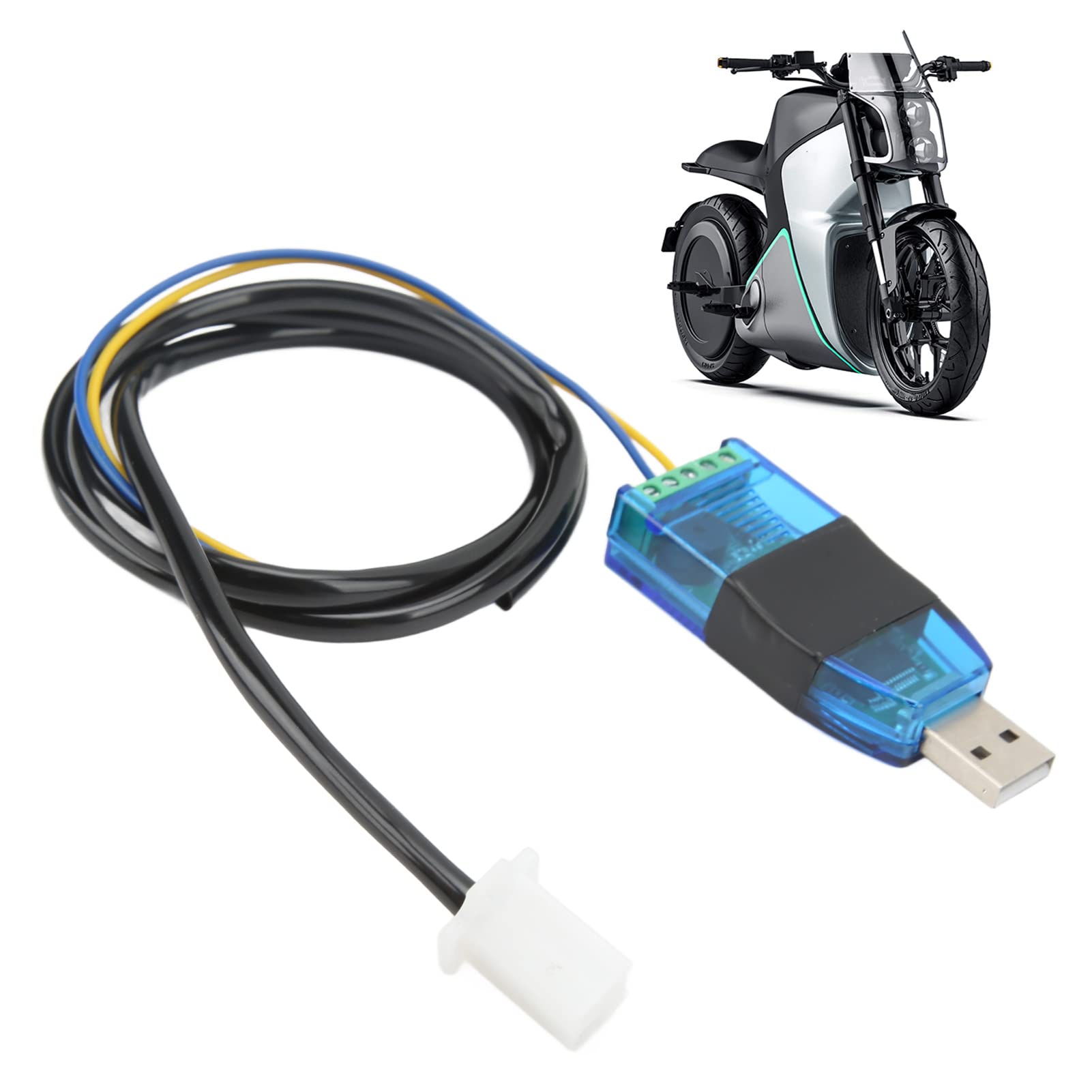 Programmable USB Cable, Electric Bike Programmable USB Data Cable Baud Rate 115200 Fit for VOTOL Controller EM 150/2 200/2