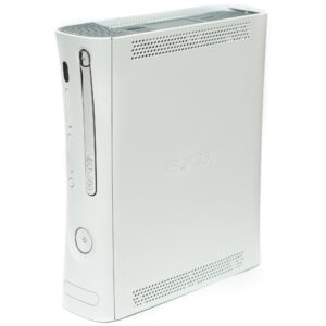 replacement white xbox 360 'fat' hdmi console - no cables or accessories (renewed)