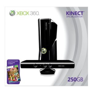 xbox 360 250gb console with kinect