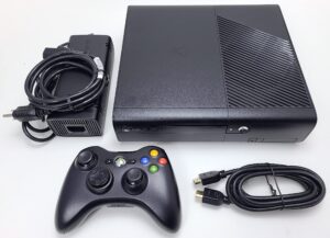 xbox 360 e 4gb console - black