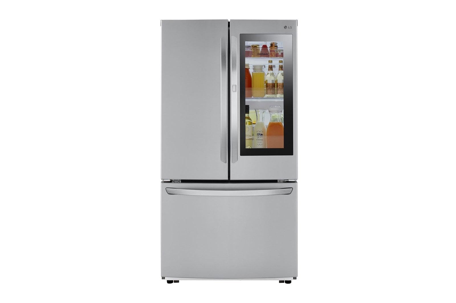 LG LFCS27596S 27 Cu.Ft. Door-in-Door InstaView French-Door Refrigerator (2019)