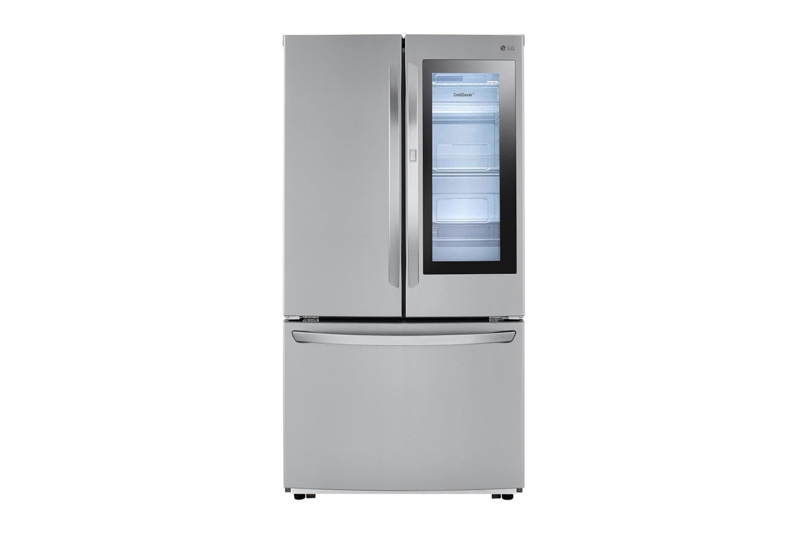 LG LFCS27596S 27 Cu.Ft. Door-in-Door InstaView French-Door Refrigerator (2019)