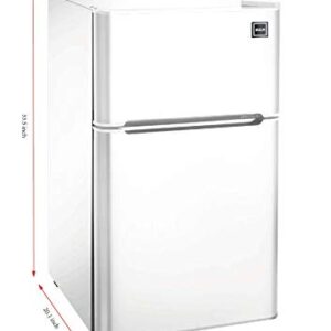 RCA RFR832WHITE RFR832 Refrigerator/Freezer, White, 3.2 cubic feet