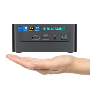 intel nuc13 pro nuc13anhi5 16gb ram 512gb ssd mini pc mini computer,i5-1340p 12 core,16 thread,win 11 pro mini computers,up to 4.6 ghz turbo,nvme ssd ddr4ram,wifi 6e,bt 5.3,8k support,htpc,gaming