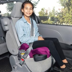 Diono Cambria 2 XL, Dual Latch Connectors, 2-in-1 Belt Positioning Booster Seat, High-Back to Backless Booster, Space and Room to Grow, 7 Headrest Positions, 8 Years 1 Booster Seat, Pink