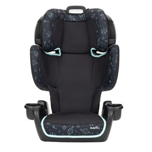 evenflo gotime lx booster car seat (astro blue)