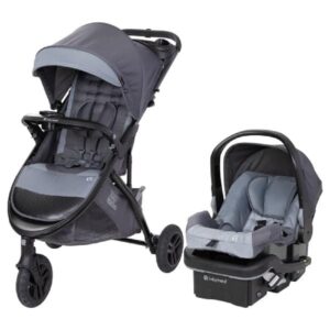 baby trend tango 3 all-terrain stroller travel system, ultra grey