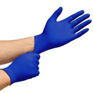 Inspire Nitrile Exam Gloves | THE ORIGINAL Quality Stretch Nitrile, Cobalt Blue | 4.5 Gloves Disposable Latex Free Medical EMT (Small (Pack of 1000), Case Of 1000)