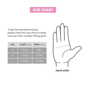 OriStout Disposable Gloves for Women, Pink Vinyl Gloves Disposable Latex Free for Cooking, Food Prep, Cleaning, Hair Dye, Tattoo, Medium Duty, Touch Screen, Medium, 50 Pack