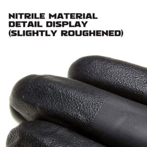 GMG SINCE1988 Nitrile Gloves Latex-Free, Powder-Free Ultra-Strong Tensile,50 Pack Household Cleaning Gloves