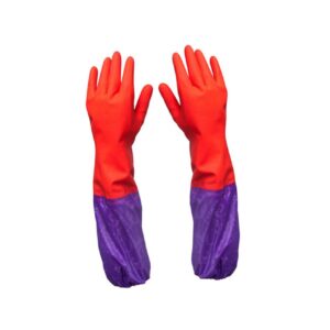 SOLUSTRE 3 Pairs household cleaning gloves latex glove gloves for cleaning household gloves washing gloves