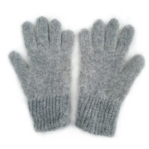 warm wool gloves for winter/knitted gloves with goat down for women and men (large)