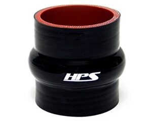 hps htshc-275-l4-blk high temp 2.75" id x 4" long 4-ply reinforced silicone hump coupler ho