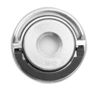 zerva m10 flange nut, clamping nut quick release nut m10 screw for angle grinder diamond plates power tool parts