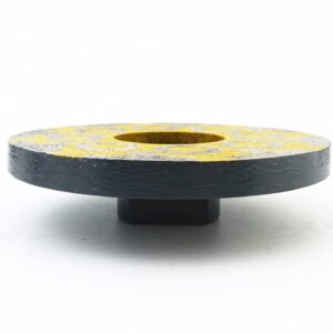 JDK 4 Inch Diamond Resin Filled Cup Wheel Grinding Wheel with Thread 5/8“-11 for Granite Stone and Tiles (Medium)