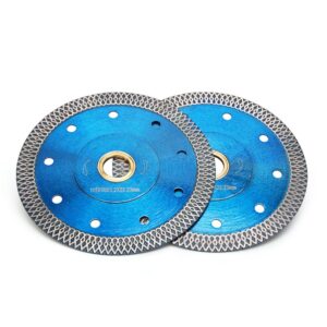 Tiledurepro 2Pc/Lot 4.5" Tile Saw Blade Super Thin Diamond Blade Porcelain Cutting Disc Wheel for Angle Grinder